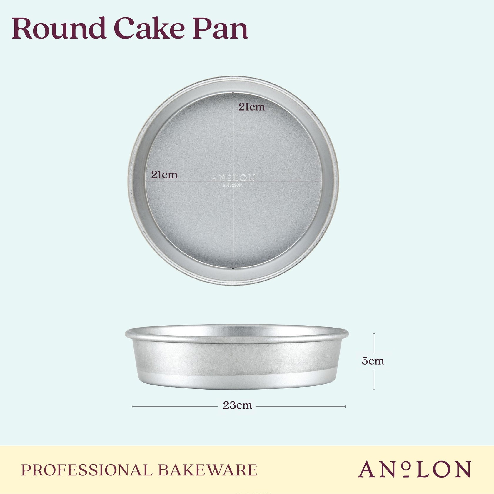 Anolon Pro-Bake Round Cake Pan 23cm | Cookware Brands