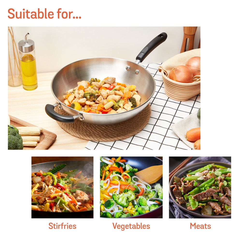 Meyer Centennial Stainless Steel Induction 3 Piece Cookware Set ...